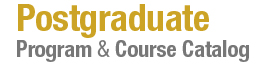 Program & Course Catalog