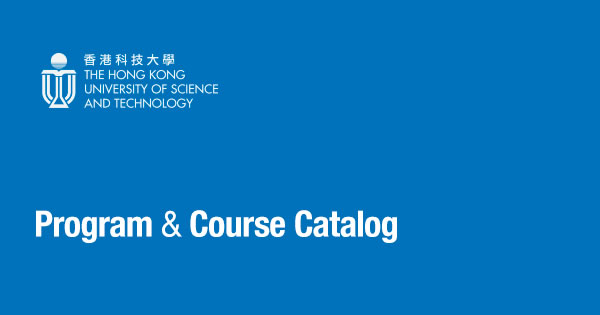 Program & Course Catalog